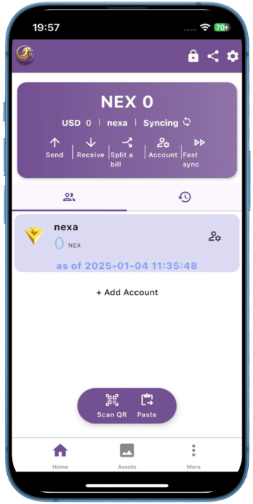 Wally Wallet: Self Custodial $NEXA Wallet